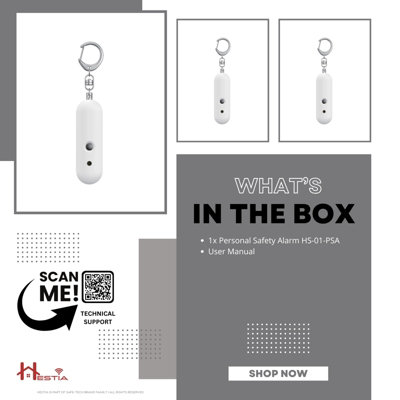 SAFE-TECH Personal Safety Alarm