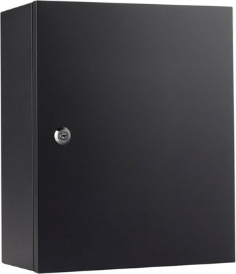 Safes UK Black Keycab 40 Key Cabinet Wall Mounted Safe Key Storage