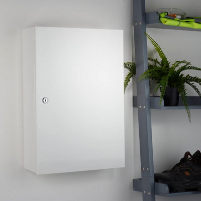 Safes UK Keycab 98 Key Cabinet Wall Mounted Key Storage up to 98 Keys ...