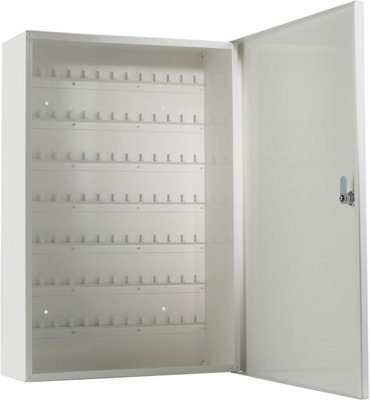 Safes UK Keycab 98 Key Cabinet Wall Mounted Key Storage up to 98 Keys ...