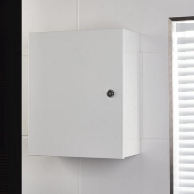 Safes UK Medicab 1 Medical Cabinet Wall Mounted Metal Storage Cupboard ...