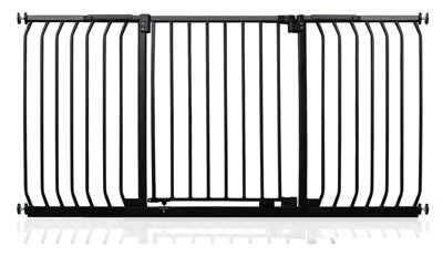 Safetots Elite Pressure Safety Gate, 152cm - 161cm, Matt Black ...