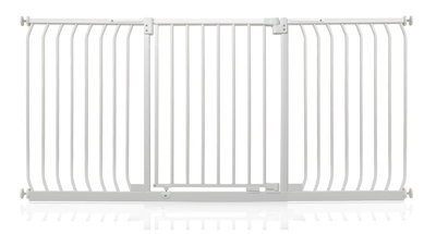 Safetots Elite Pressure Safety Gate, 179cm - 188cm, Matt White ...