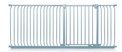 Safetots Elite Pressure Safety Gate, 207cm - 216cm, Matt Grey, Pressure Fit Stair Gate