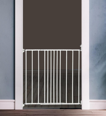 Safetots Extra Narrow Stair Gate, White, 56.5cm - 81.5cm, Safety Gate ...