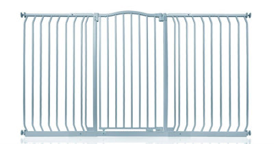 Safetots Extra Tall Curved Top Safety Gate, 170cm - 179cm, Matt Grey ...