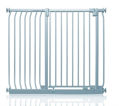 Safetots Extra Tall Elite Safety Gate, 116cm - 125cm, Matt Grey, Extra ...