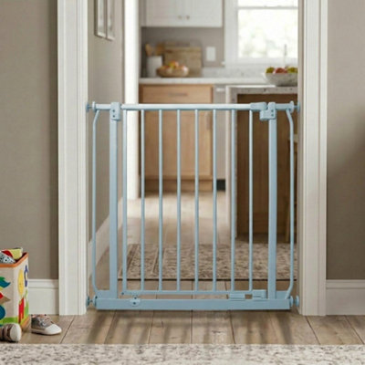 Safetots Extra Tall Elite Safety Gate, 116cm - 125cm, Matt Grey, Extra ...