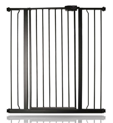 Safetots Extra Tall Metal Safety Gate Pressure Fit, 100.8cm - 108.4cm ...