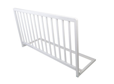 Safetots Extra Tall Wooden Bed Guard, White, 60cm High x 110cm Wide ...