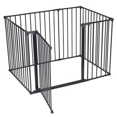Safetots Premium Multi Panel Play Den, 72cm x 105cm, Black, 70cm High