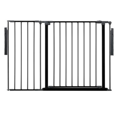 Safetots Room Divider Black Up to 105cm, Multi Panel Flexible Room ...
