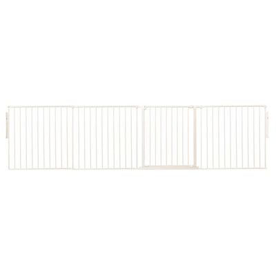 Safetots Room Divider Black Up to 105cm, Multi Panel Flexible Room ...