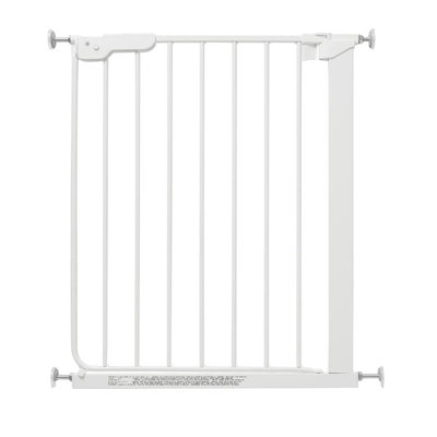 Safetots Super Narrow Baby Gate, 60.5cm - 66.5cm, White, Child Safety ...