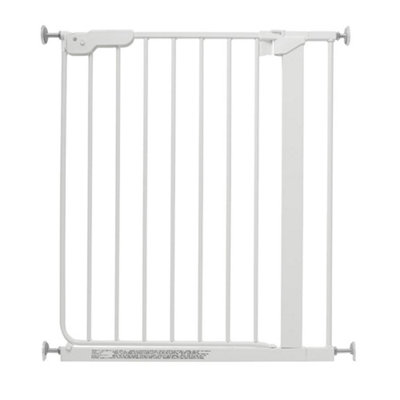 Safetots Super Narrow Baby Gate, 66.5cm - 74cm, White, Child Safety ...