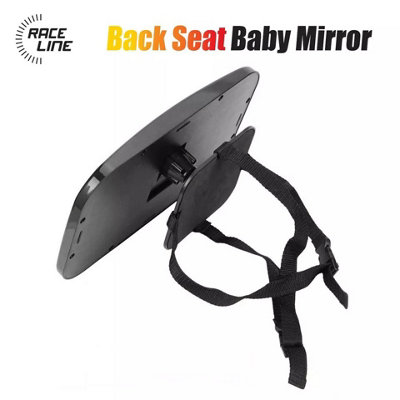 Safety Baby Car Mirror For Rear View Facing Adjusted By Rotating And ...