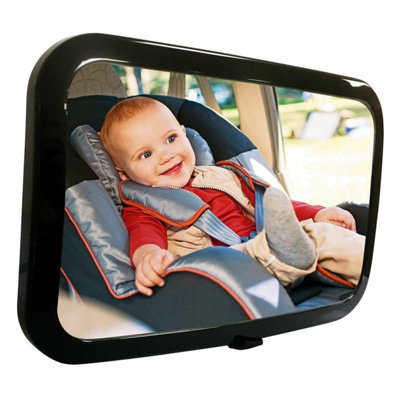 Safety Baby Car Mirror For Rear View Facing - Adjusted By Rotating And ...