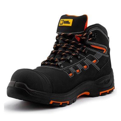 Safety Boots for Men - Steel Toe Cap Work Boots Durable Mens Work ...