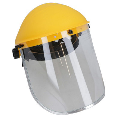 Safety Face Shield Mask Flip Visor Clear Protector Eye Protection