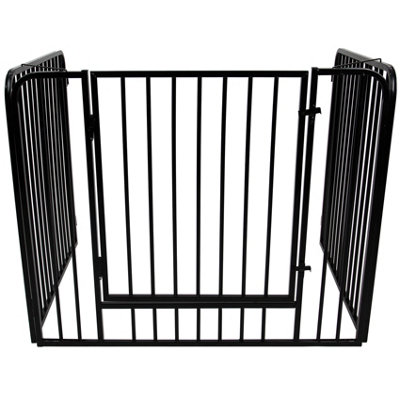 Safety Fire Guard in Black Heavy Duty Nursery Child Kid Fireplace Stove Pet