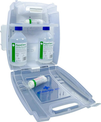 Safety First Aid Group E 459 t Eye Wash Kit Wall Mounted with 2 x 500 ...