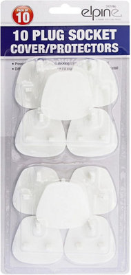 Safety Socket Inserts Electrical Uk Main Plug Cover Security Guard 10pc