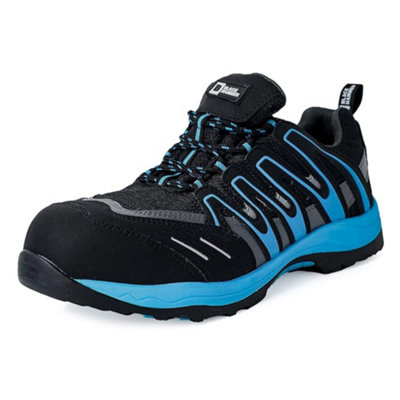 Safety Work Trainers for Men Fiberglass Toe Cap Shoes with Robust ...