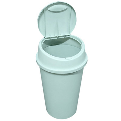 Sage Green 45 Litre Touch Top Bin Ideal Kitchen Bin for Home Garden ...