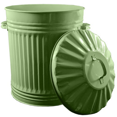 Small dustbin with lid store
