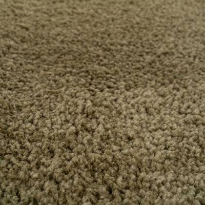 Sage Green Luxury Plush Soft Pile Living Area Runner Rug 60cm x 240cm