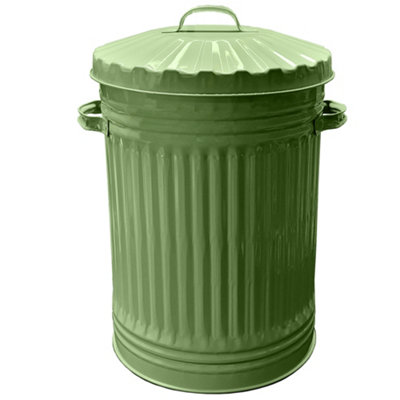 Metal trash can store