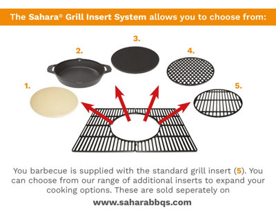 Sahara Performer 3 Burner Gas Barbecue