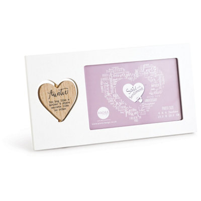 Said with Sentiment Photo Frame 6" x 4" - Auntie