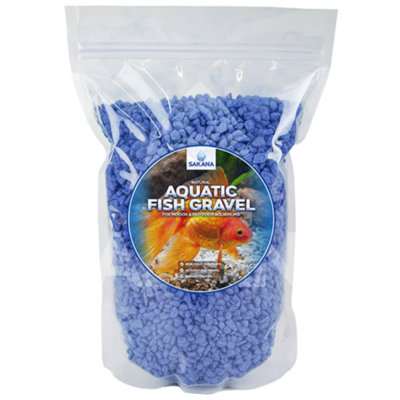 Sakana 10kg Dark Blue Aquatic Fish Gravel - Premium Aquarium Tank Pond ...