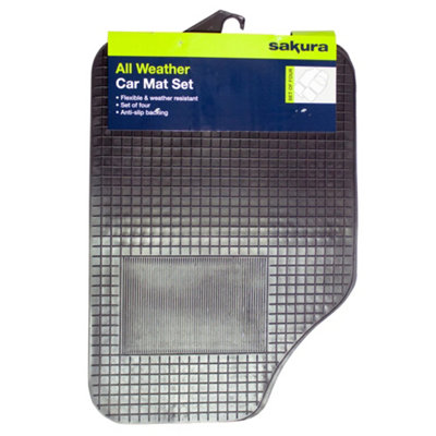 Sakura All Weather Car Mats Full Set