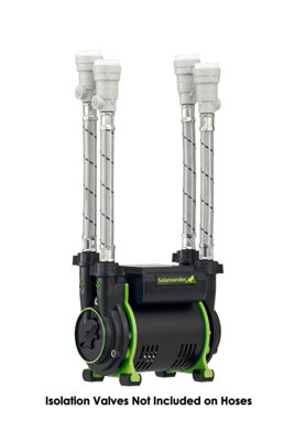 Salamander CT85XTRA Shower Single Booster Pump 2.5 Bar CT85 Xtra + AV Hoses