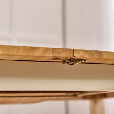 Salcombe Extending Rectangular Wooden Table with 2 Whitby Chairs & 1 ...