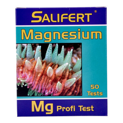 SALIFERT MAGNESIUM / Mg PROFI TEST KIT MARINE FISH TANK REEF AQUARIUM ...