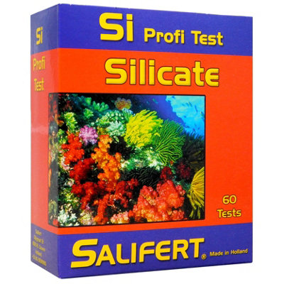 SALIFERT SILICATE PROFI TEST FOR SALTWATER MARINE AQUARIUM FISH TANK 60 ...