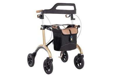 Saljol Carbon Rollator - Medium - Gold