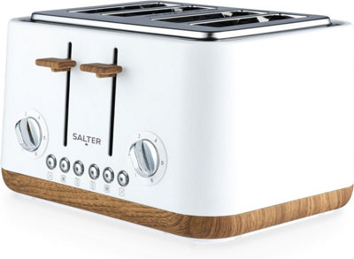 Salter 4 Slice Toronto Toaster, White