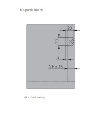 SALTO NOVA Push to Open magnetic door catch recessed touch release ...