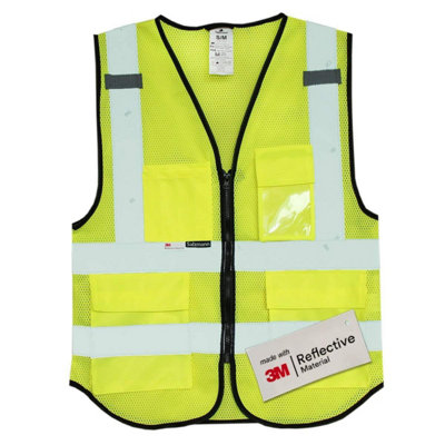 Salzmann Safety Vest - Made with 3M Reflective Material - Hi-Vis Vest ...
