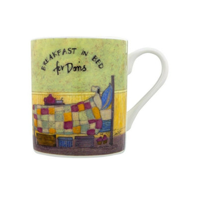 Sam Toft Breakfast In Bed For Doris Mug Multicoloured (One Size) | DIY ...