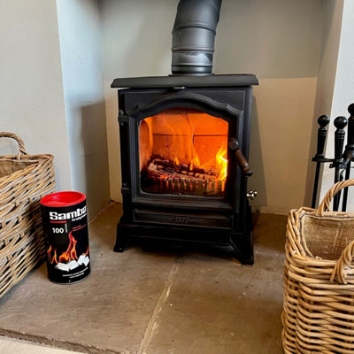 Samba Firestarters & Warma Kiln Dried Easy Light Kindling Sticks ...