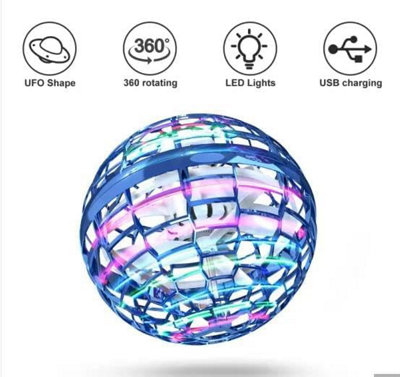 SAMNATE FLYING BALL ORB TOYS 2025 HOVER BALL PRO FLYING SPINNER TOY UFO ...