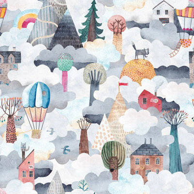 Sample of Another World Wallpaper in Multicoloured
