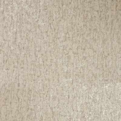 Sample of Birch Metallic Wallpaper in Greige