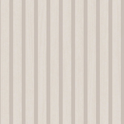 Sample of Contemporary Wood Slat Wallpaper Natural