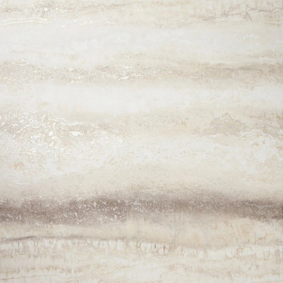 Sample of Elissia Marble wallpaper in cream (53 x 30cm)